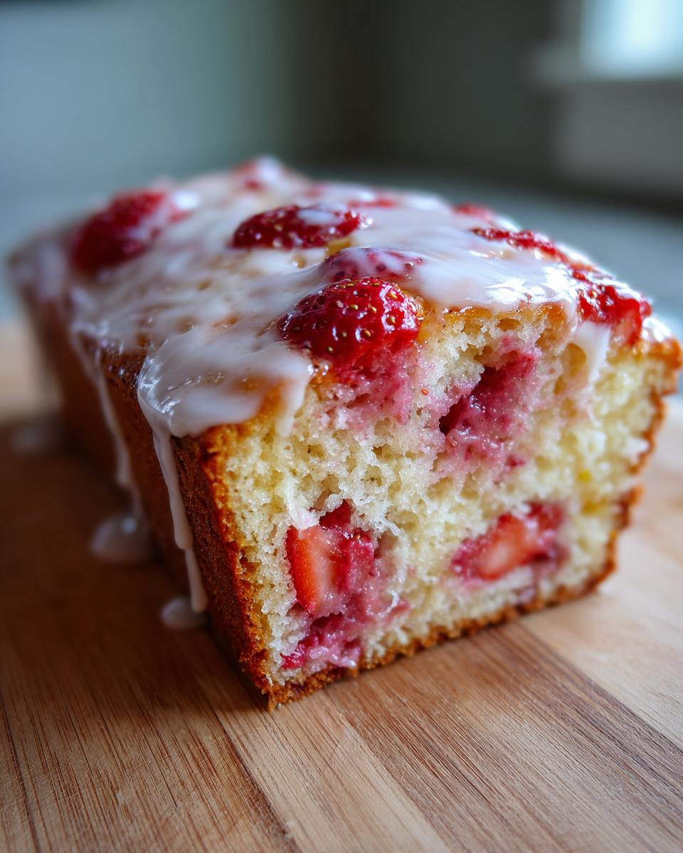 Awesome 1-Bowl Moist strawberry bread