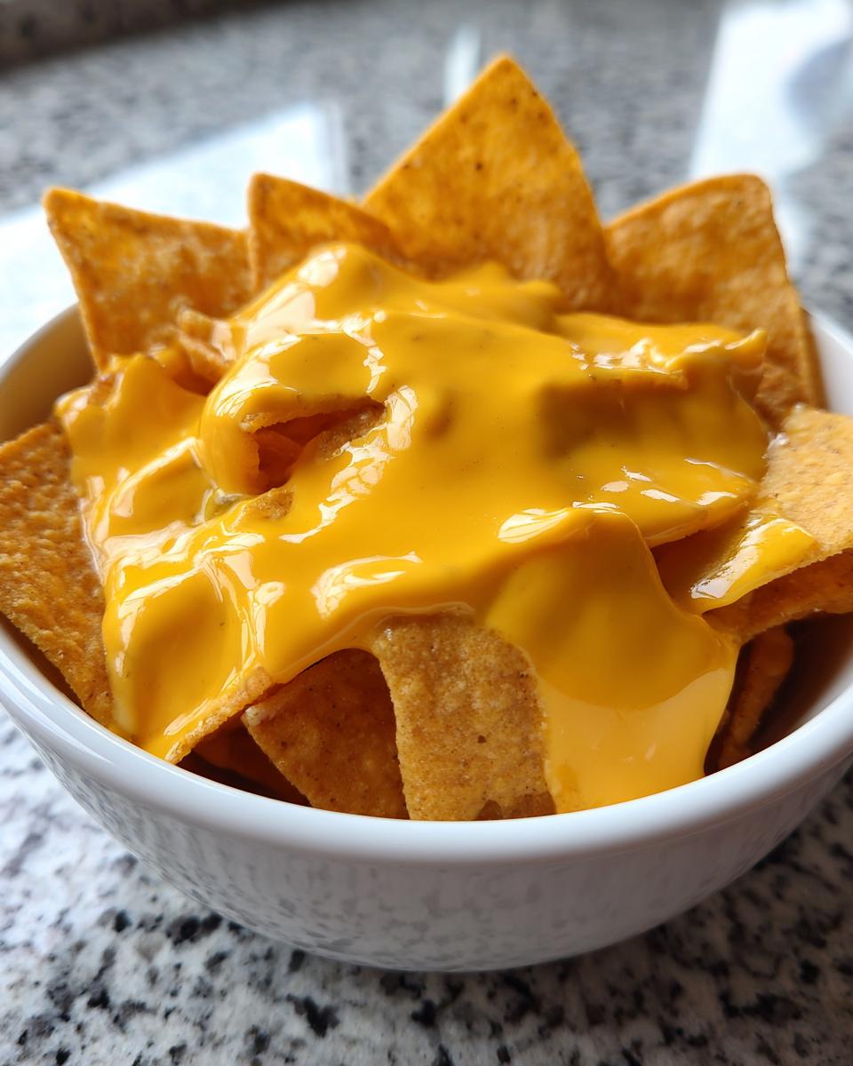 Amazing nacho cheese in 5 minutes